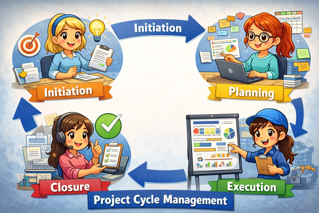 What is Project Cycle Management - Project Management